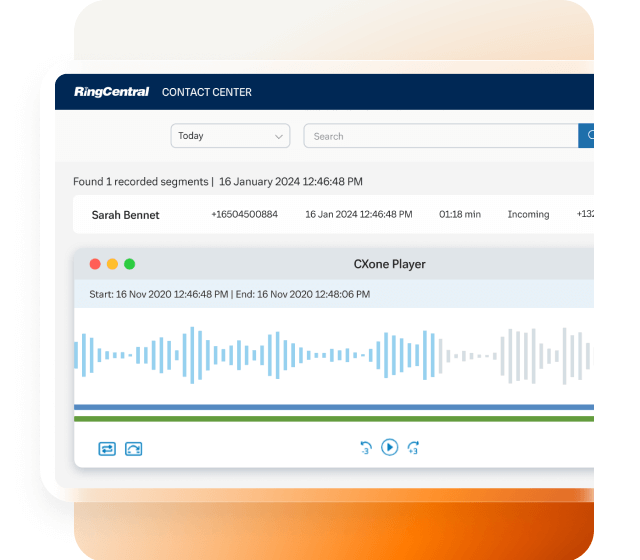 Call Center Recording | RingCentral