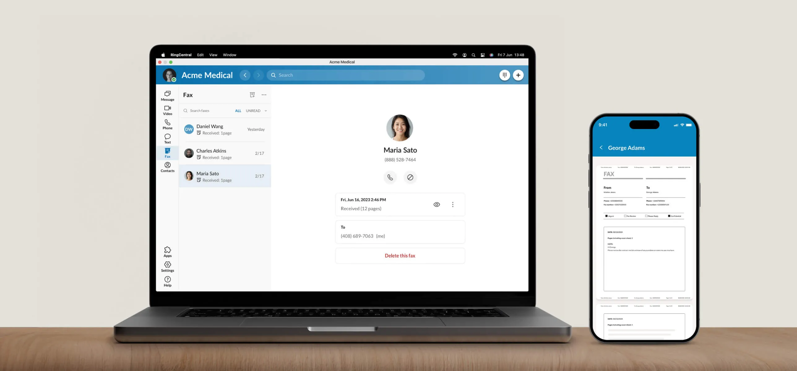 Online fax services - How to fax with RingCentral