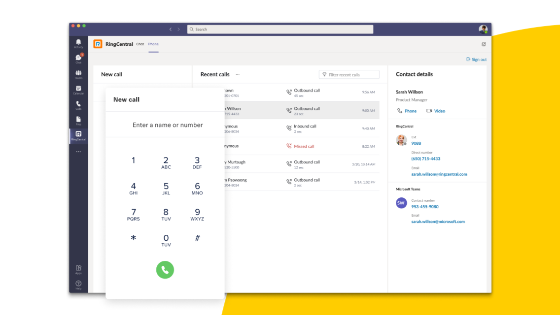 Advanced Phone Solution for Microsoft Teams | RingCentral