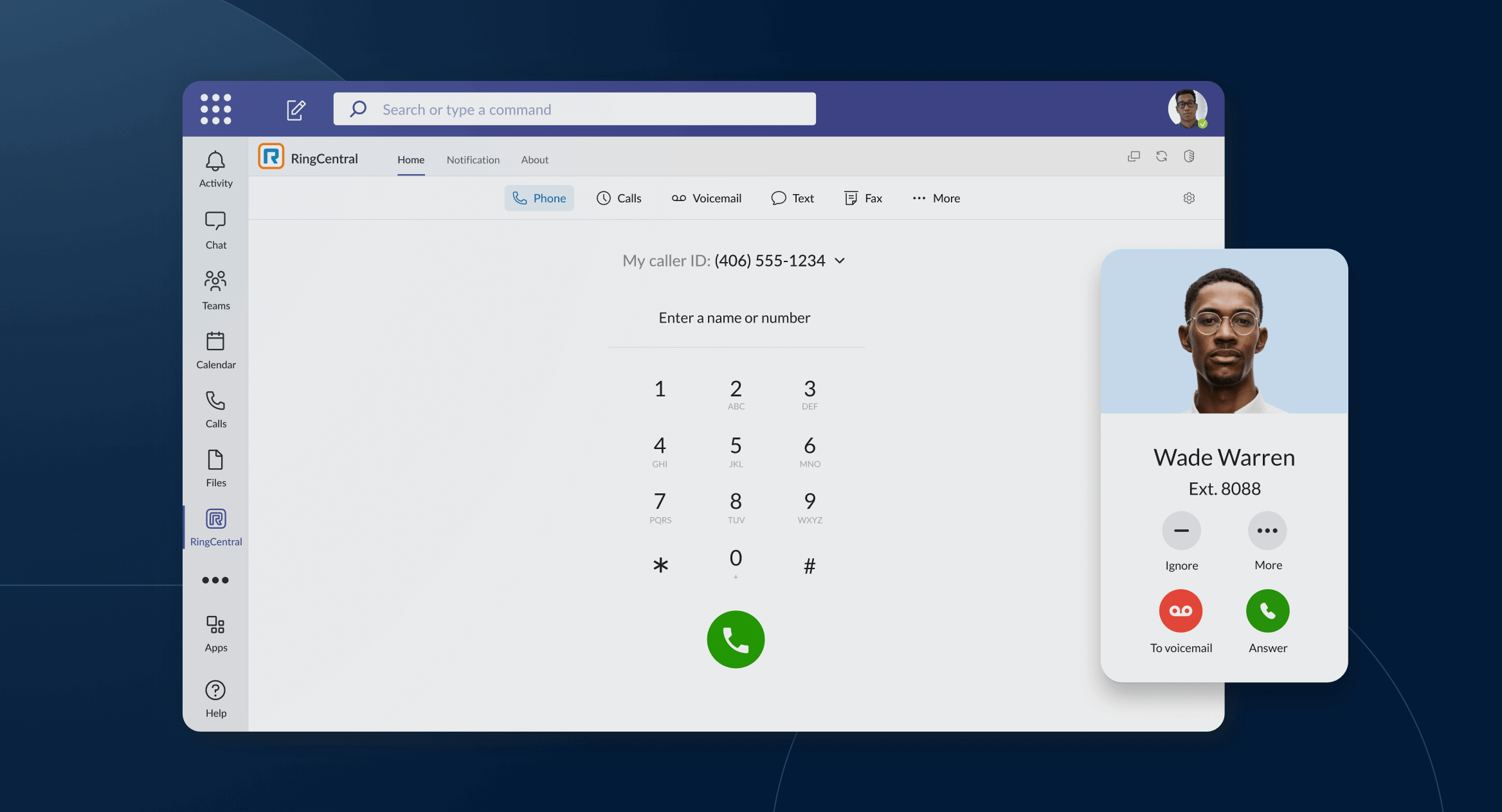 RingCentral for Microsoft Teams (MS Teams) Integration 2.0 | AU
