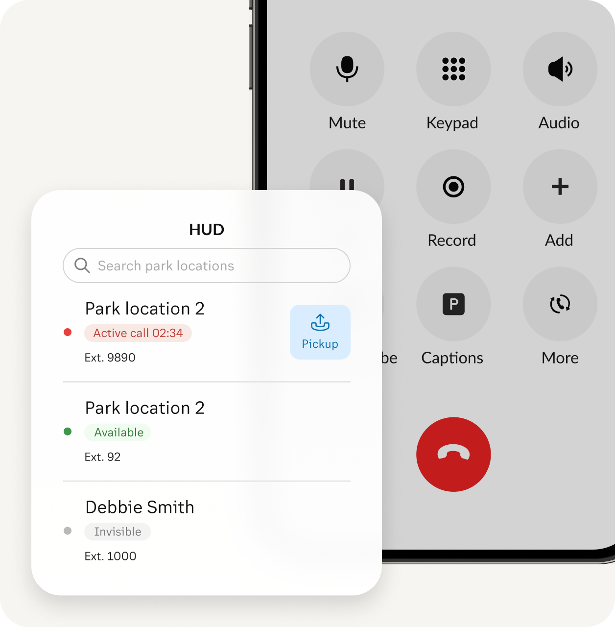 Call Parking - No Extra Cost with RingEX™