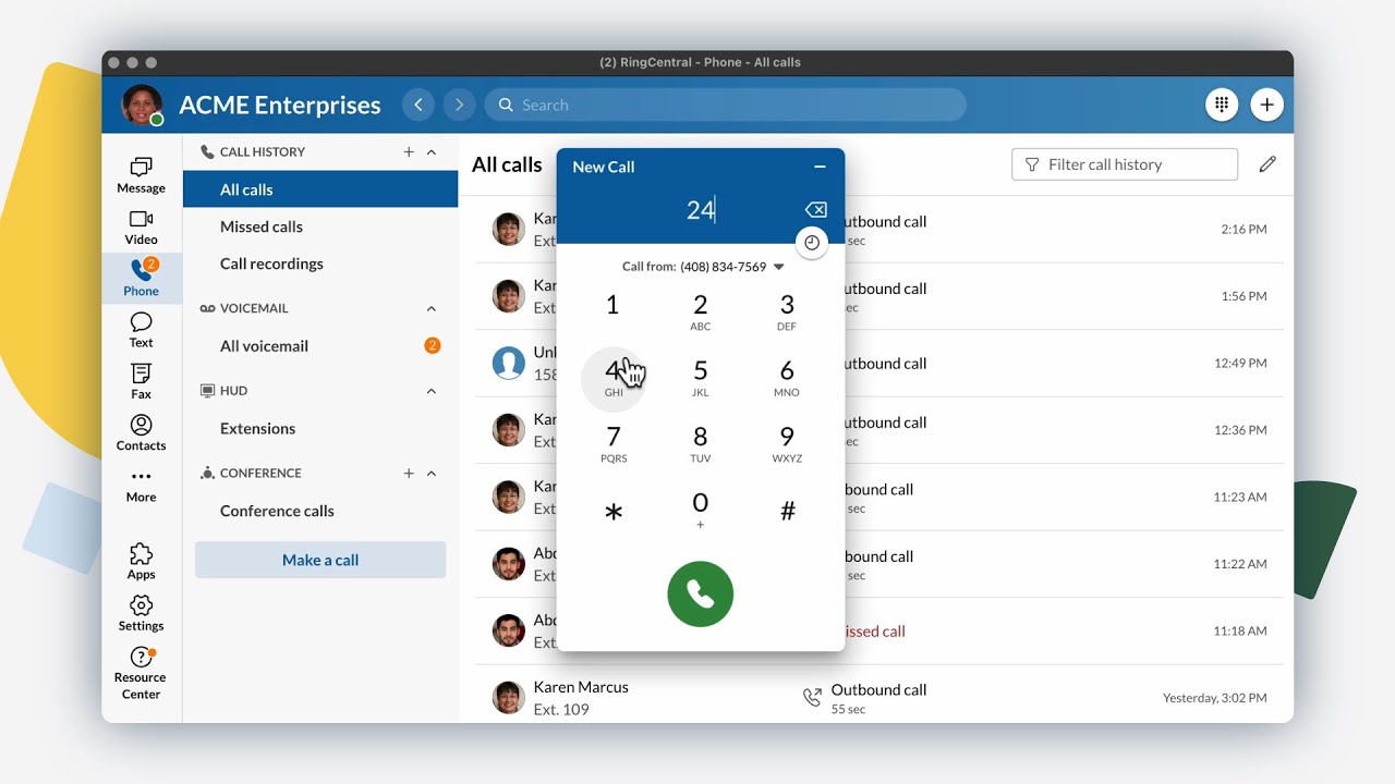 Softphone - High-quality VoIP Calls from Computer | RingCentral