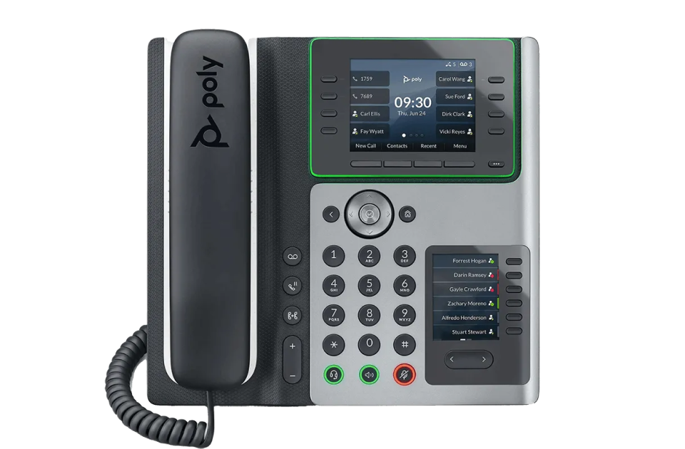 Poly Edge E450 IP Desk Phone