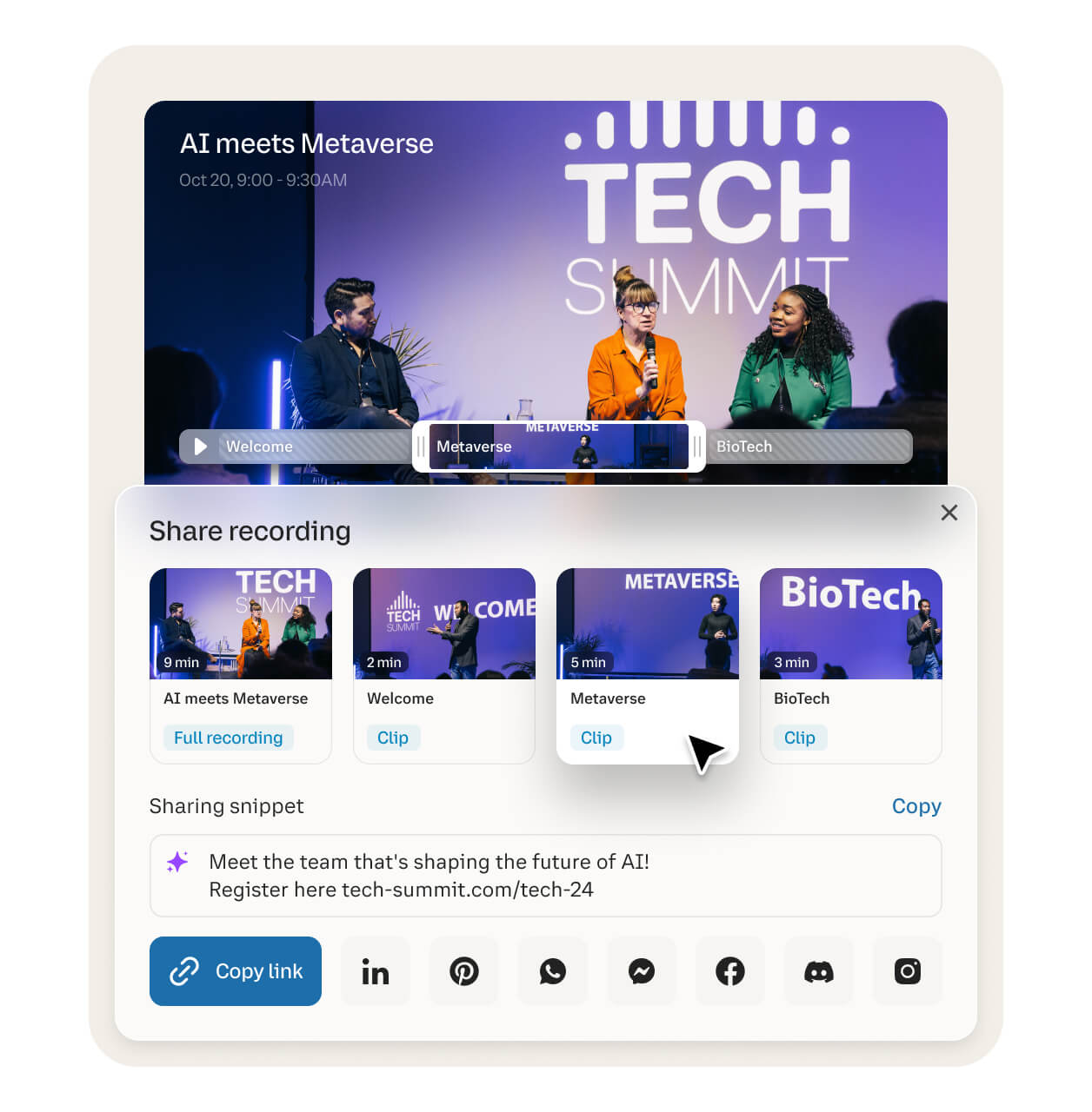Virtual Event Platform (formerly Hopin Events) | RingCentral Events