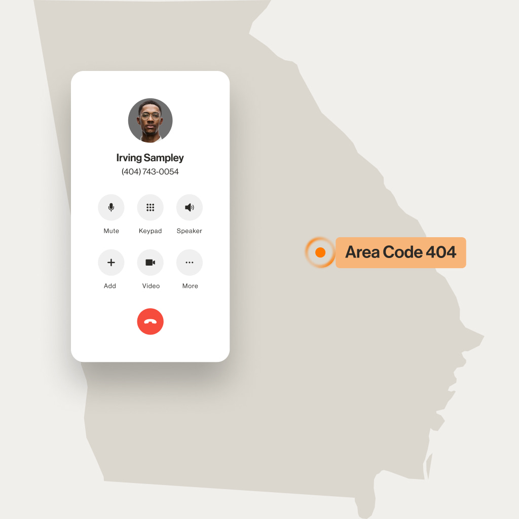 Area Code 404 - Buy a Georgia Local Number | RingCentral