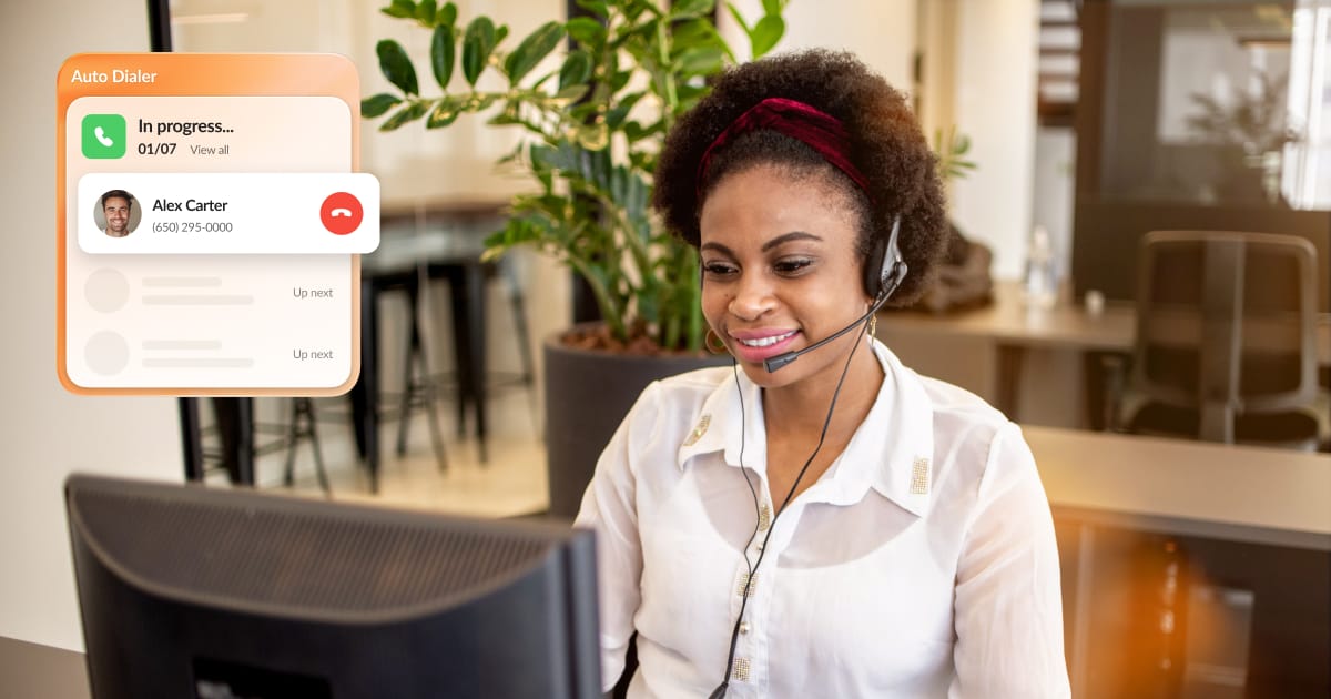 Auto Dialer For Contact Centers: Make More Calls + Conversions