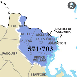 Area Code 703 - Buy a Virginia Local Number | RingCentral