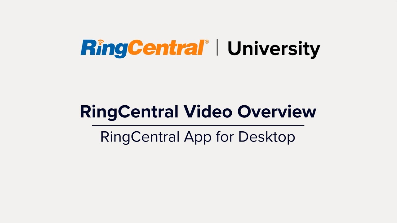 Video Chat - HD Video Meetings with RingCentral Video