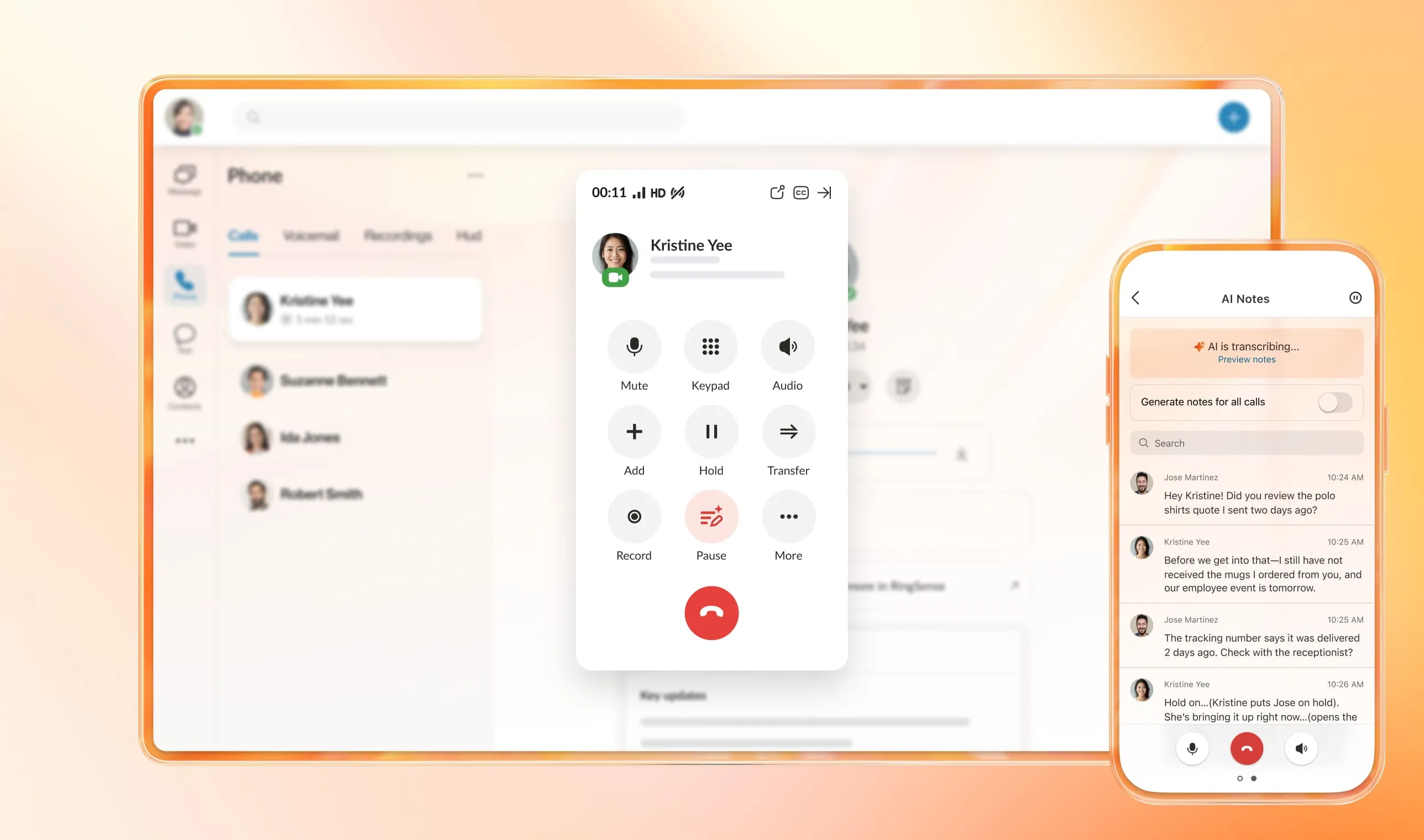 RingCentral AI-Powered Phone System for Enterprise