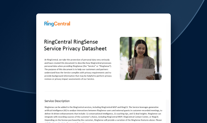 RingCentral Trust Center