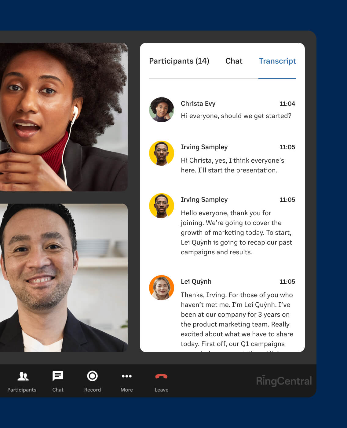 Join or Host Video Conferencing & Meetings in One Click | RingCentral UK