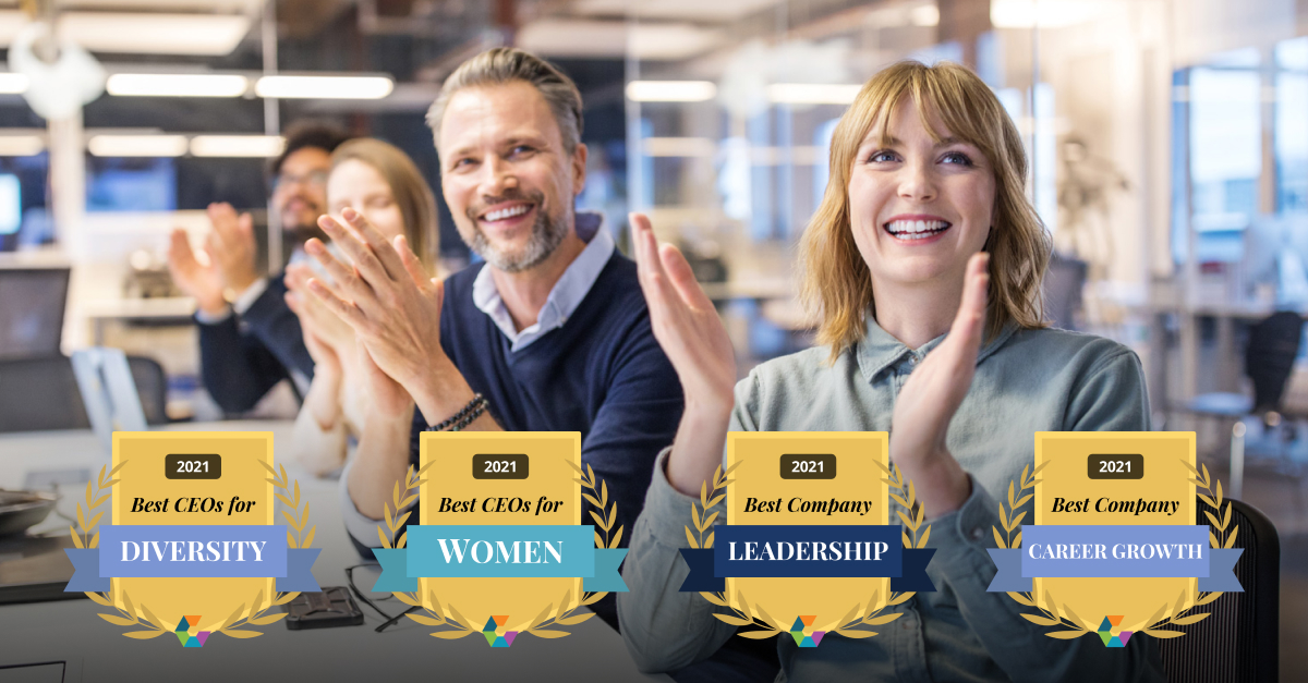 RingCentral Rank Highly in Comparably 2021 Leadership Awards