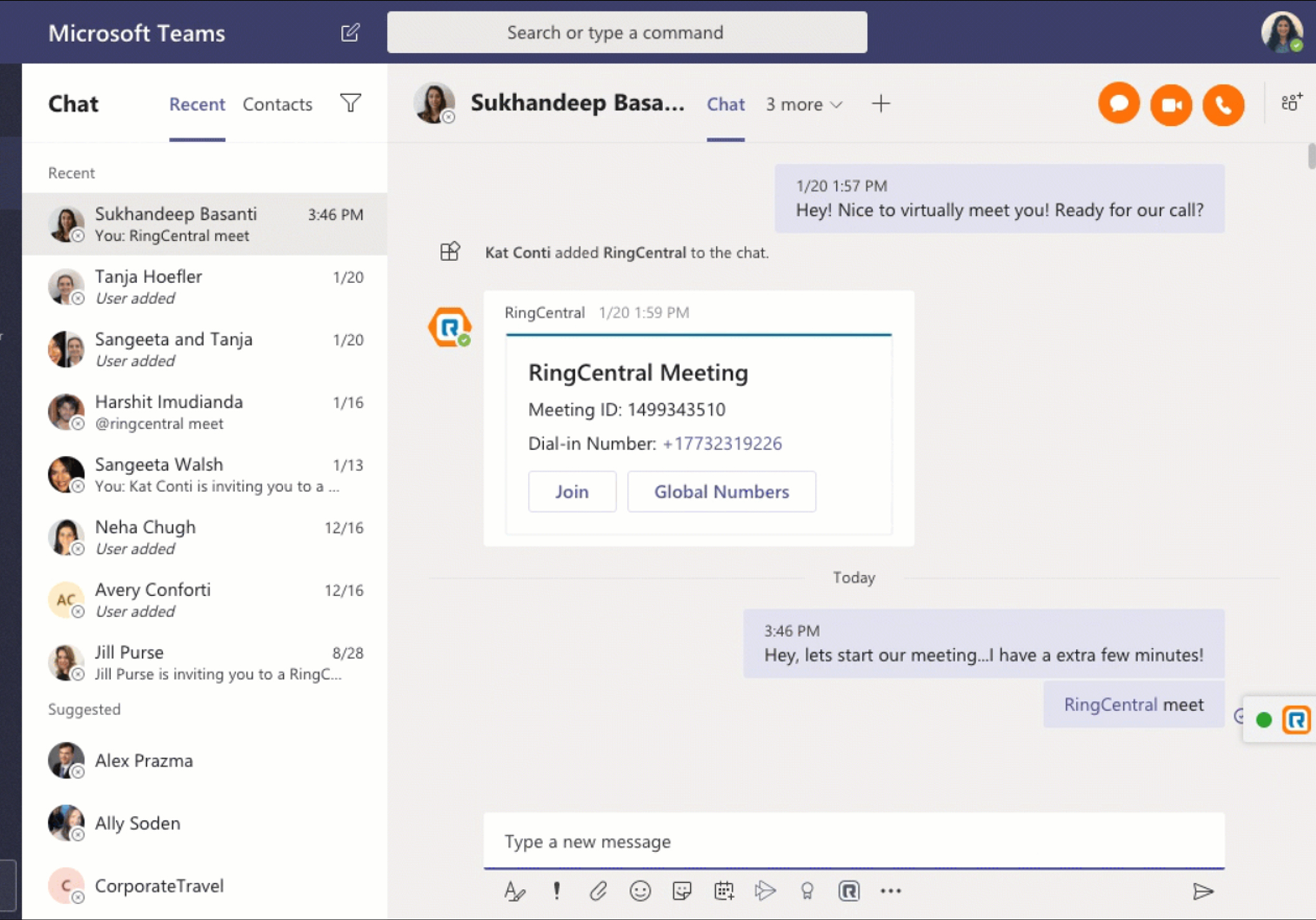 RingCentral Integration with Microsoft Teams | RingCentral UK