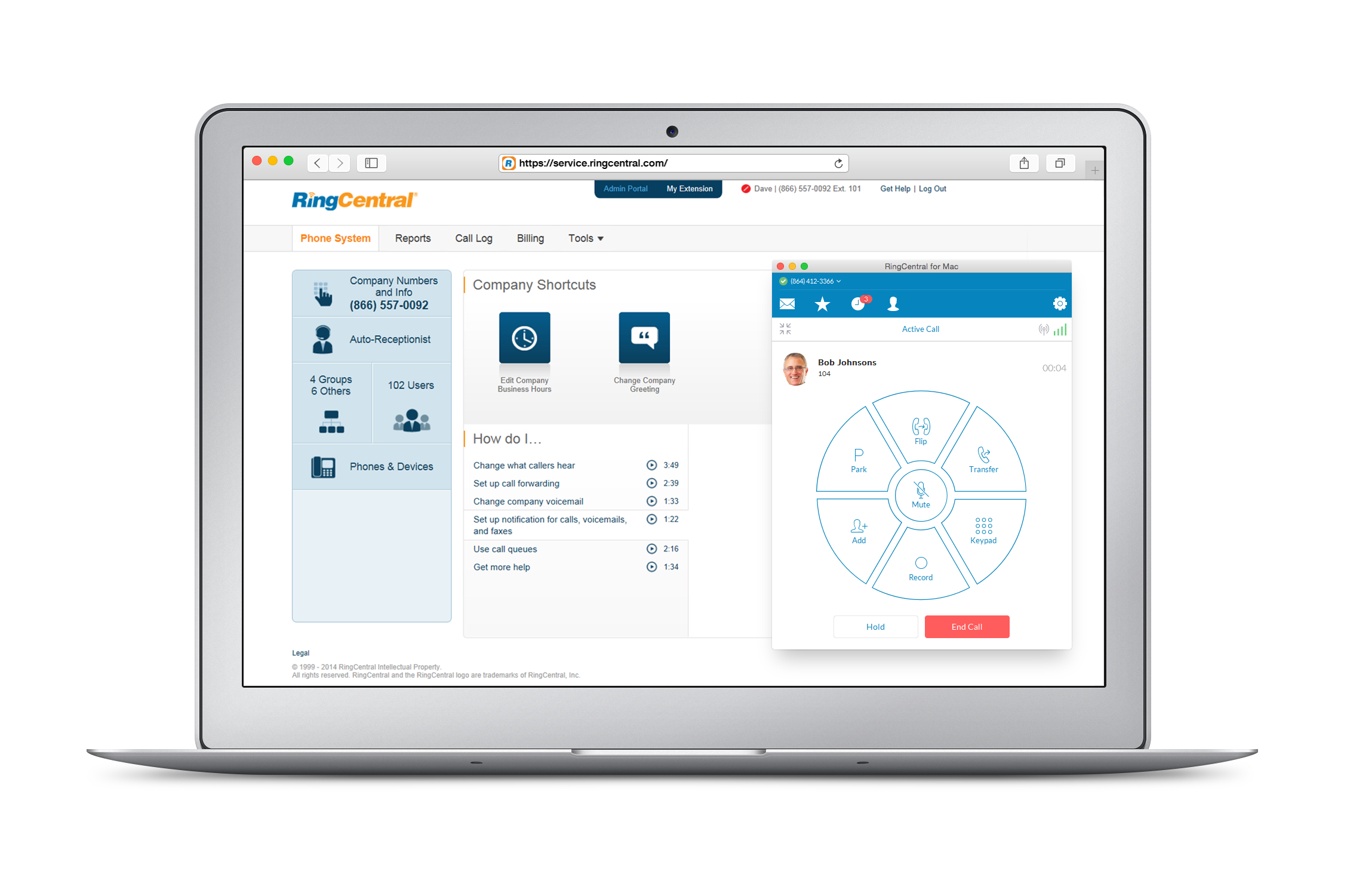 Pressimages - RingCentral Virtual PBX