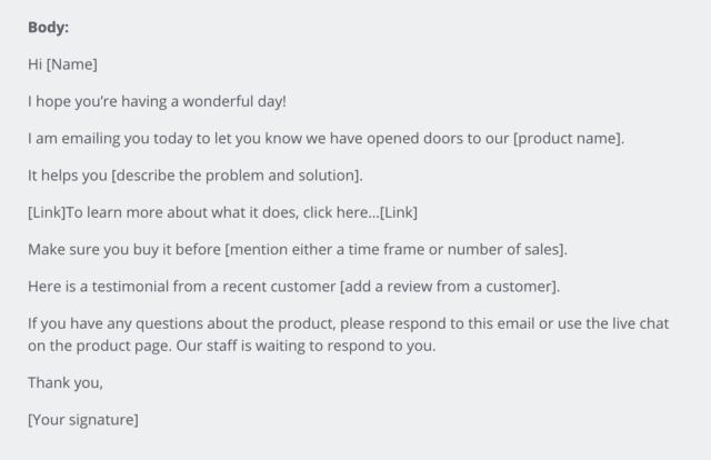 11 Email Templates Businesses Use for Their Customers | RingCentral UK Blog