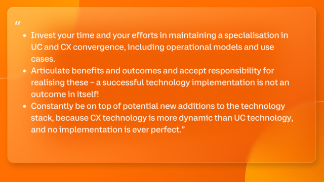 Ask the Expert: What’s the Future of UC and CX Convergence ...