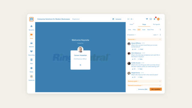 AI-powered RingCentral Events | RingCentral UK Blog