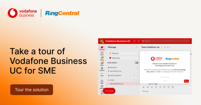 Vodafone and RingCentral: Empowering SMEs To Grow Competitively | RingCentral UK Blog