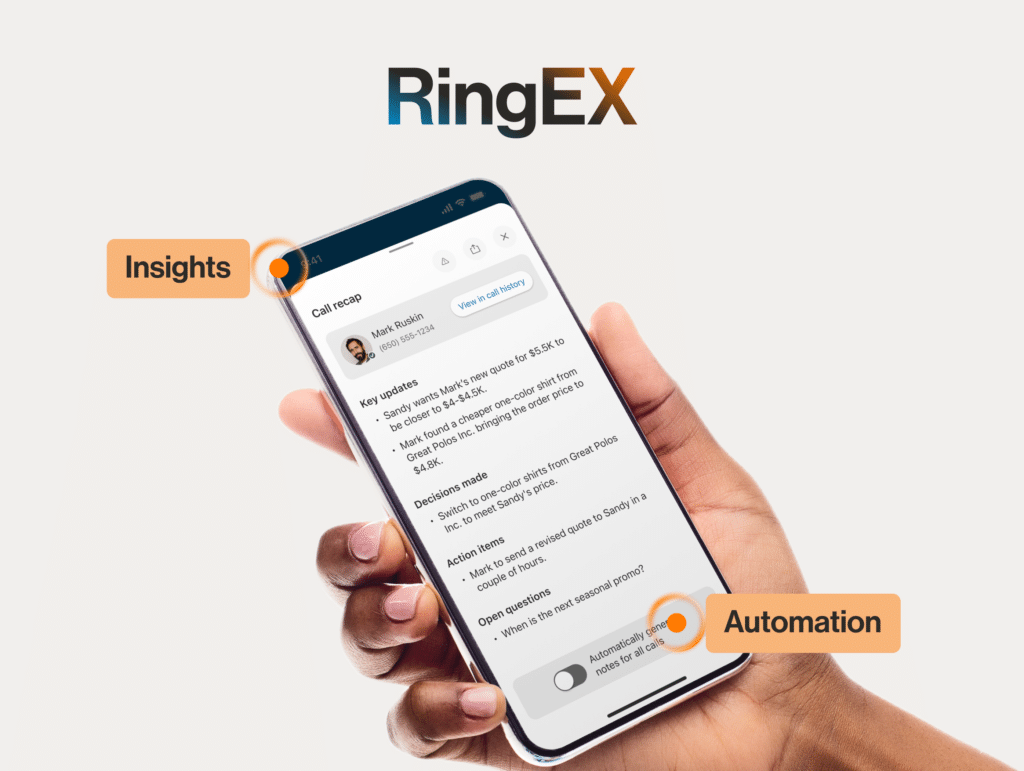 Introducing RingEX: RingCentral MVP Evolves with AI